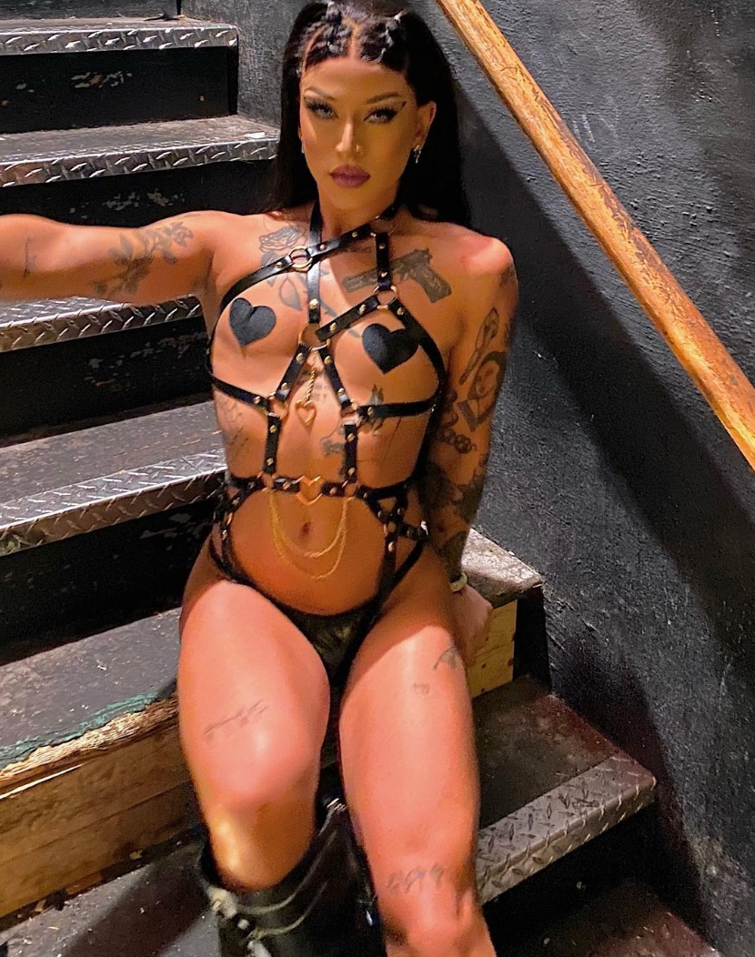 Heart Harness Teddy | Coco & Lola's Lingerie Memphis