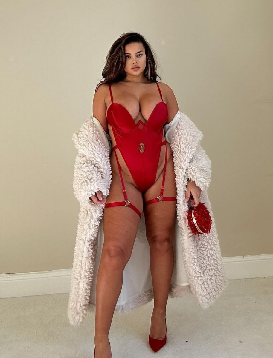 Satin Love Harness Teddy | Coco & Lola's Lingerie Memphis